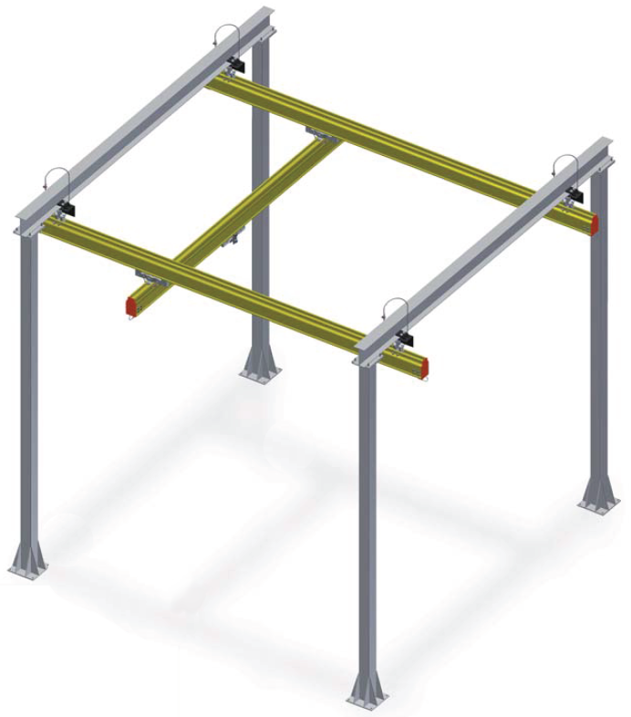 Freestanding Or Ceiling-Mounted Workstation Cranes | CMCO