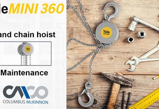 YaleMINI 360 Hand chain hoist | CMCO